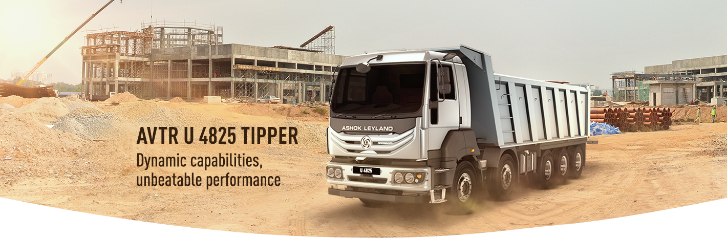 Ashok Leyland Avtr U 4825 10x4 Tipper Price 2023 Specifications, Images ...